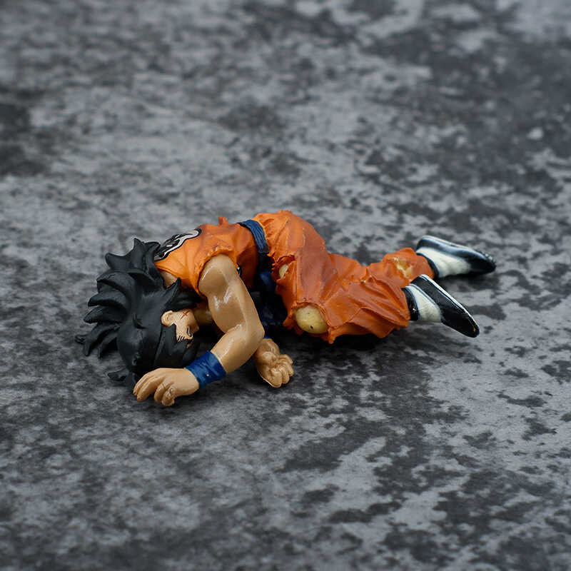 4 10Cm Anime Dragon Ball Z Dead Yamcha Action Figure Collection DBZ ...