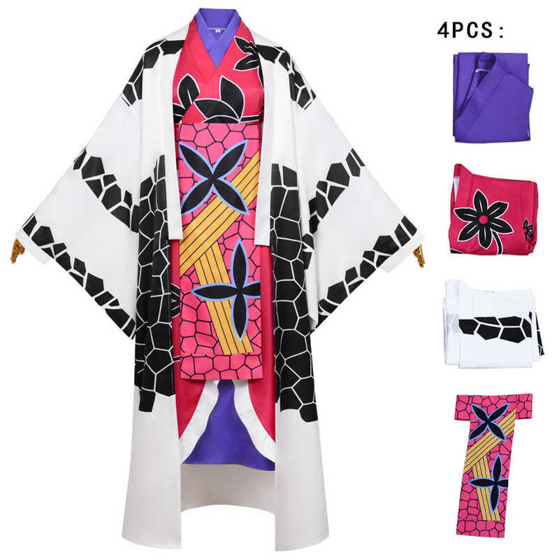 Daki Ume Cosplay Costume Kimono Women Suit Halloween Carnival Uniforms ...