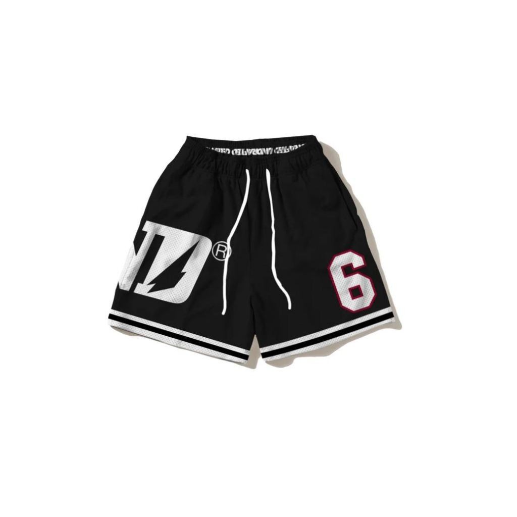 ALL LOCAL BRAND - Undrafted "YEAR 6 GAME 6" Mesh Men Short (Black ...