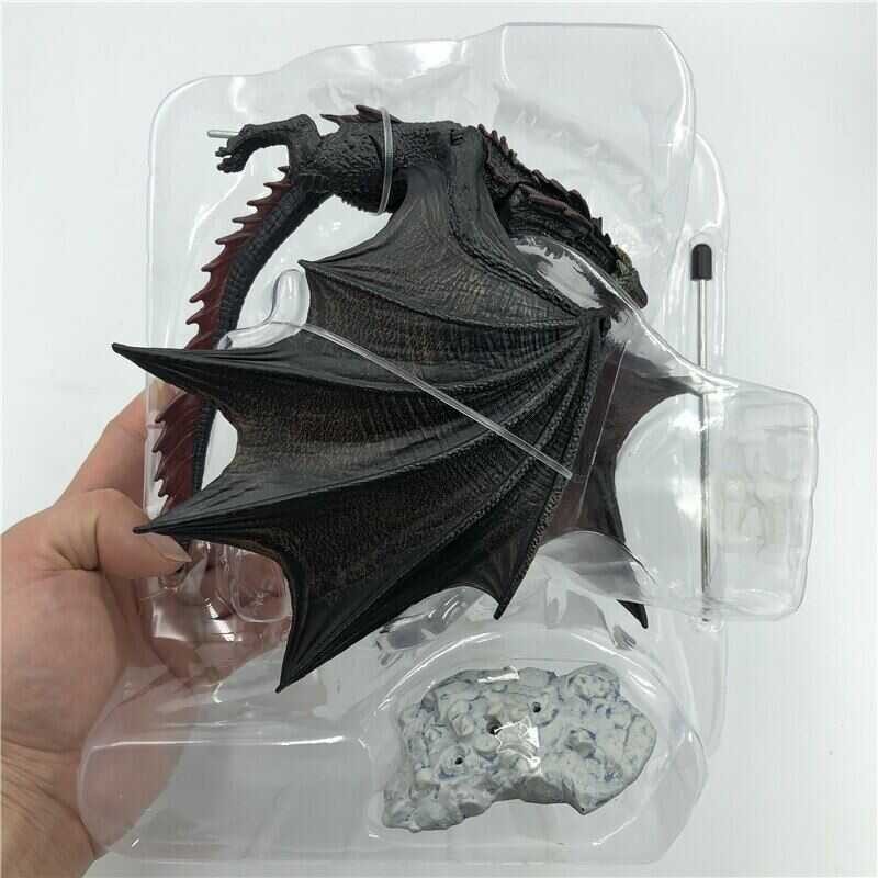19Cm Game Of Thrones Season 8 Viserion Ice Dragon Joint Movable PVC ...