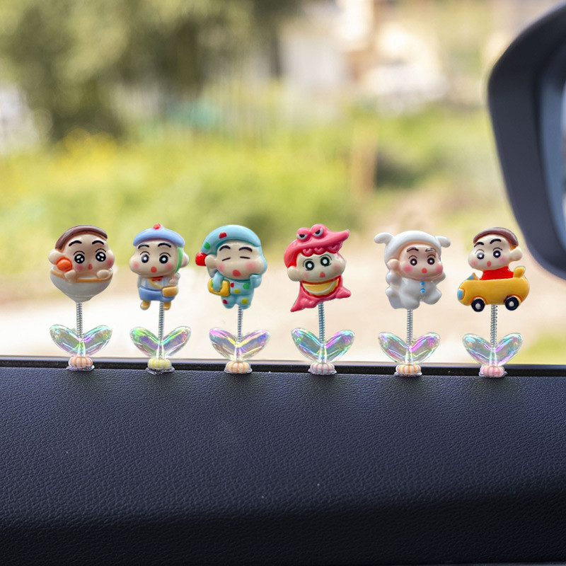 Crayon Shin Chan Car Interior Cute Sakurada Nene Desktop Ornaments Home ...