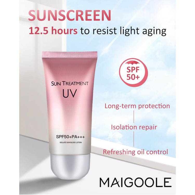 【Genuine Product】Sun Treatment Uv Spf 50 Beauty Sunscreen for White ...