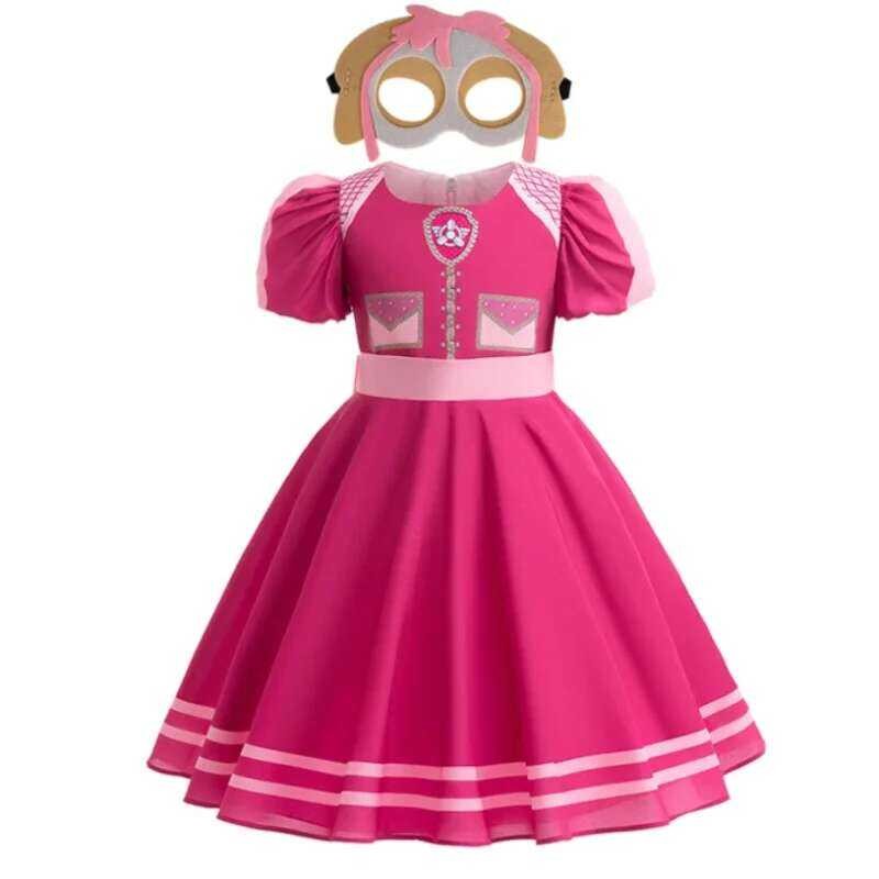 Christmas Children Cartoon Dog Girls Cosplay Costume Halloween Birthday ...