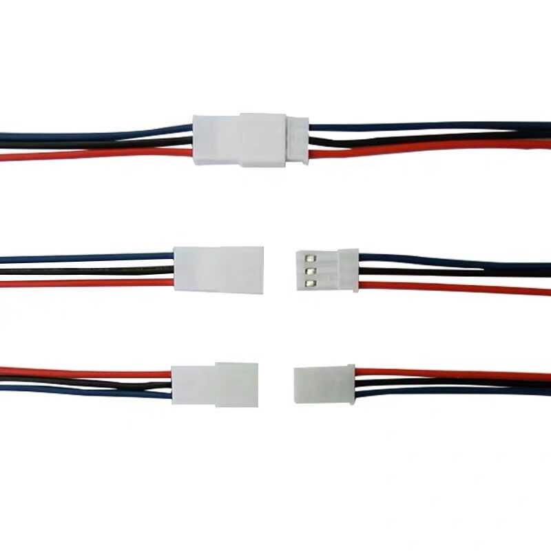 22AWG JST/SYP plug-in cable 2P plug-in male and female plug with wire connection connector ...