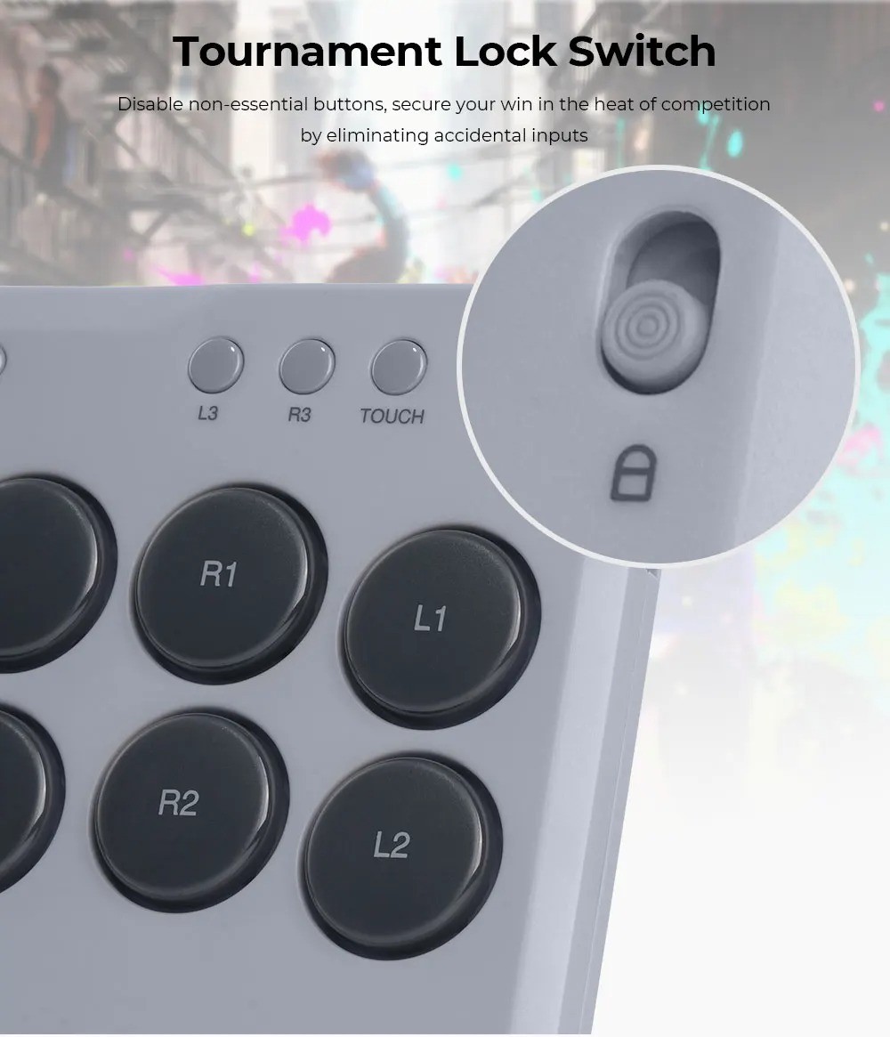 Haute42- COSMOX Leverless Controller Mini Hitbox For PC / Ps4 / Ps5 ...