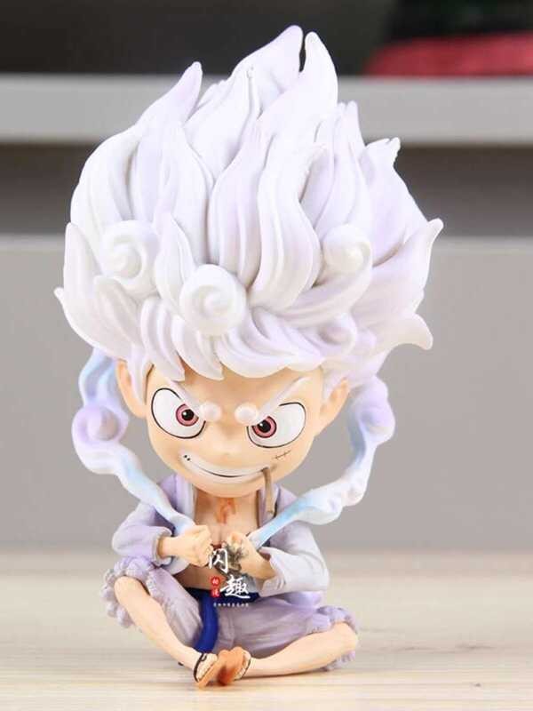 els Sun God Form Nica Luffy Sitting Posture Q Version Anime Peripheral ...