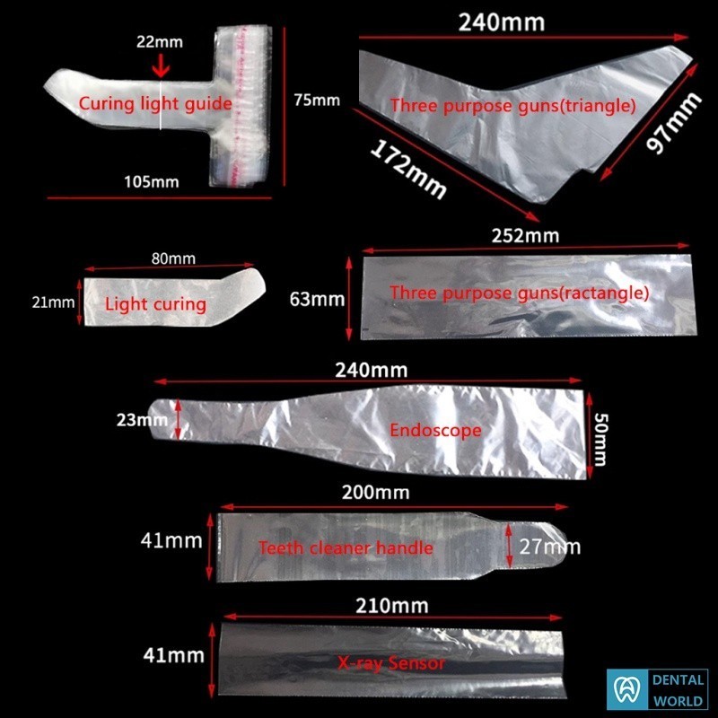 Guide Sleeves Disposable protective sheath LED Light Head Sleeve ...