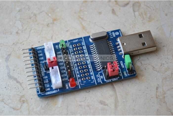 SA LAHAT 1 USB Sa Spi/I2c/Iic/Uart/Ttl/Isp Serial Adapter | Shopee ...