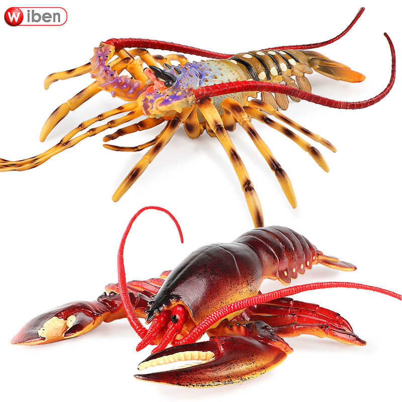 Simulasyon Ocean Solid Australian Lobster Living Room Toy Crayfish ...