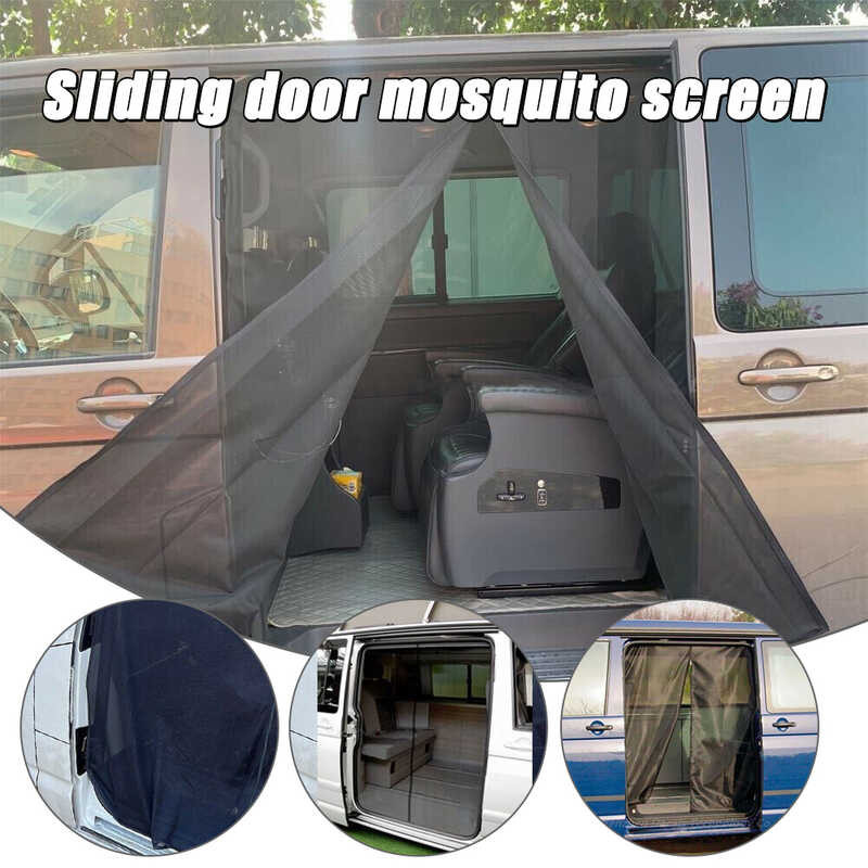 Universal Sliding Door Flyscreen Mesh Van Fly Mosquito/Fly Car Net ...