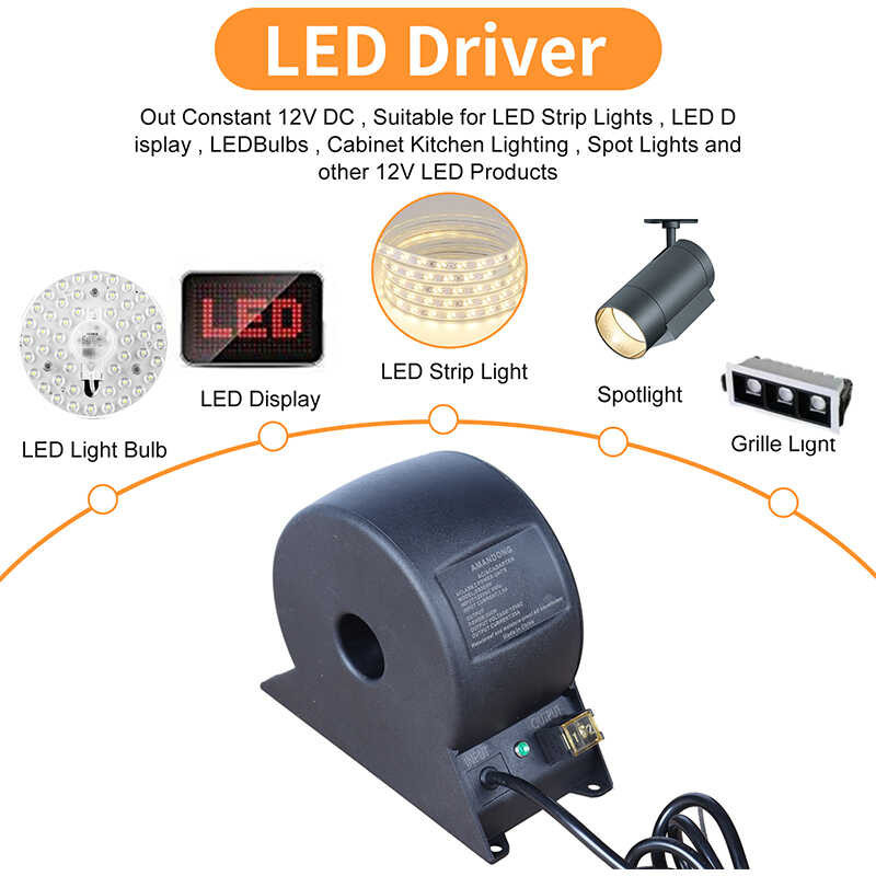 Na LED Labas Waterproof Ring Power Transformer Sa Ilalim Ng Tubig ...