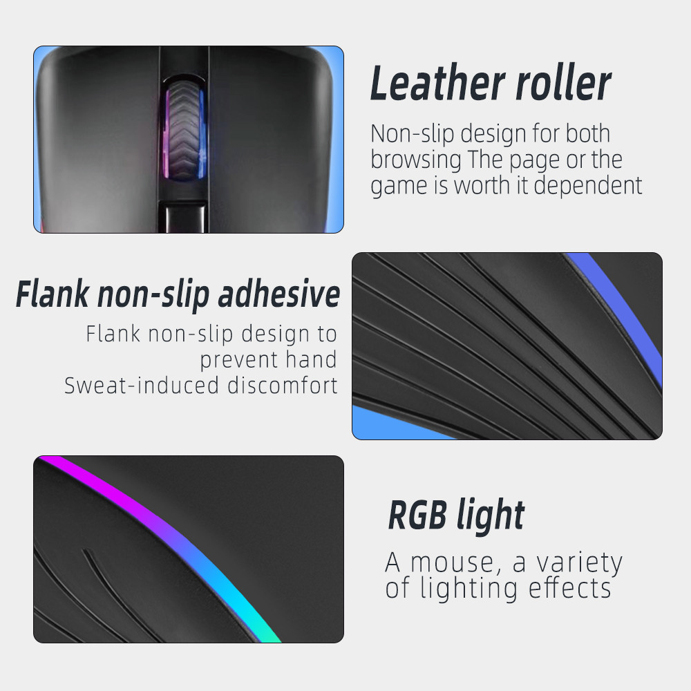 Zeus MR-001 ( Z - Lance Head ) Wired Gaming Mouse RGB Backlight Gaming ...