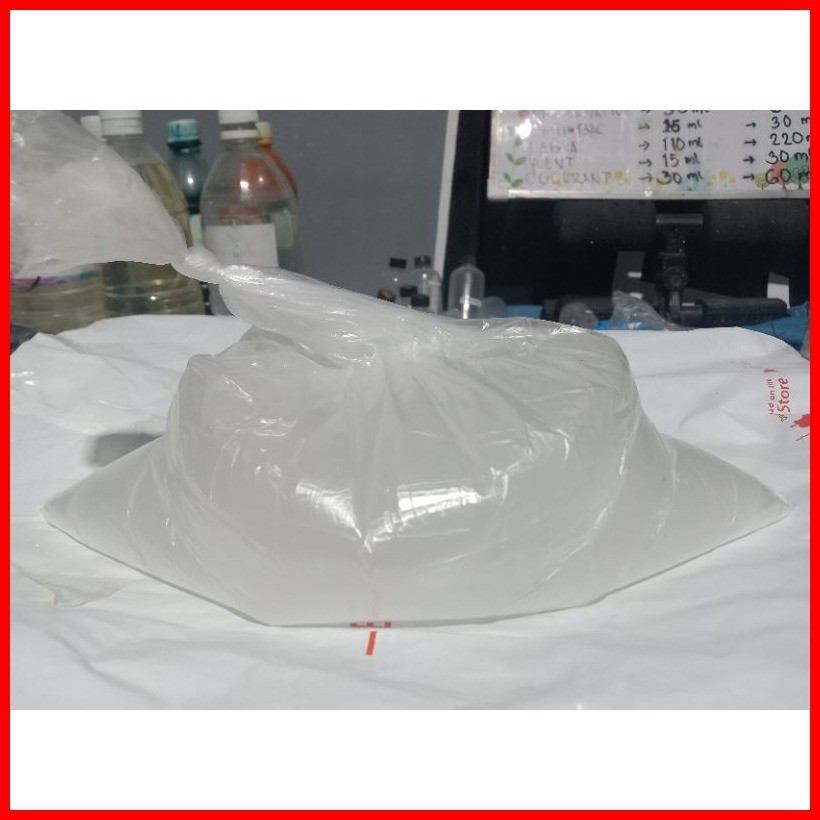 ☎ SLES gel surfactant 1kg ( Sodium Lauryl Ether Sulfate ) dishwashing ...