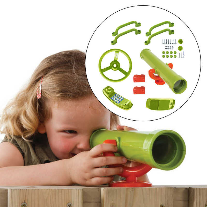 Playground Equipment Swing Set Big Building Blocks Attachments Heavy ...