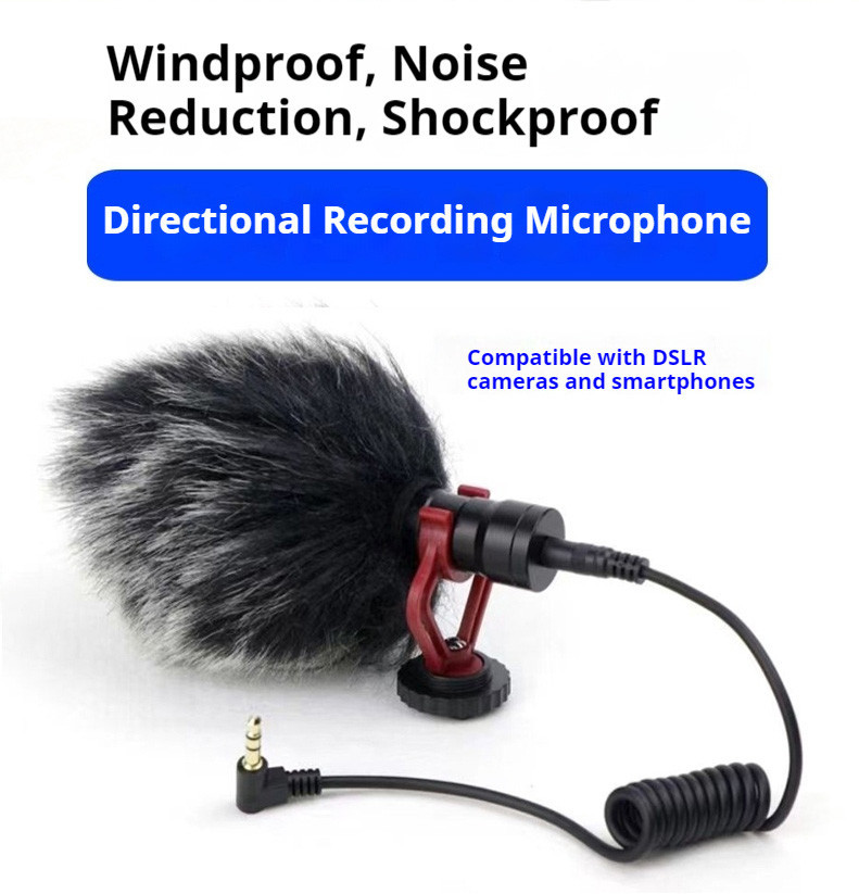 DSLR Camera microphone professional Shotgun Condenser Microphone For ...