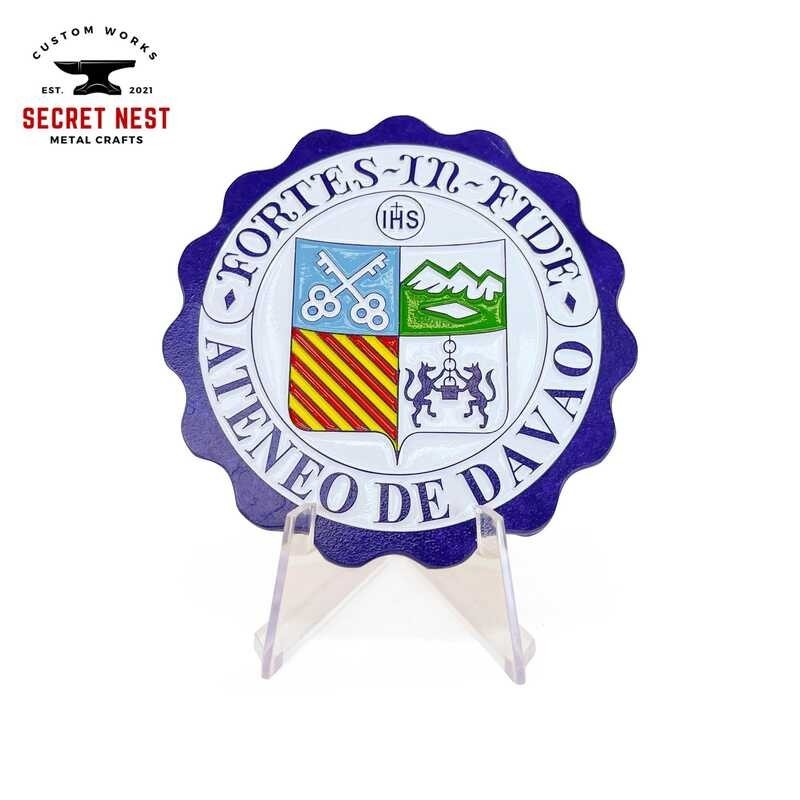 Car Banal ADDU Davao Sa Four University Ateneo Emblem De | Shopee ...