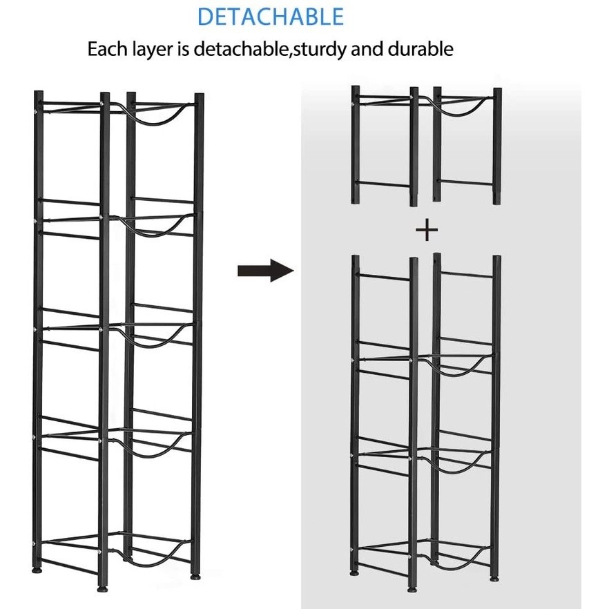 3/4/5 Layer Mineral Water Rack Dispenser Rack Stand Water Container ...