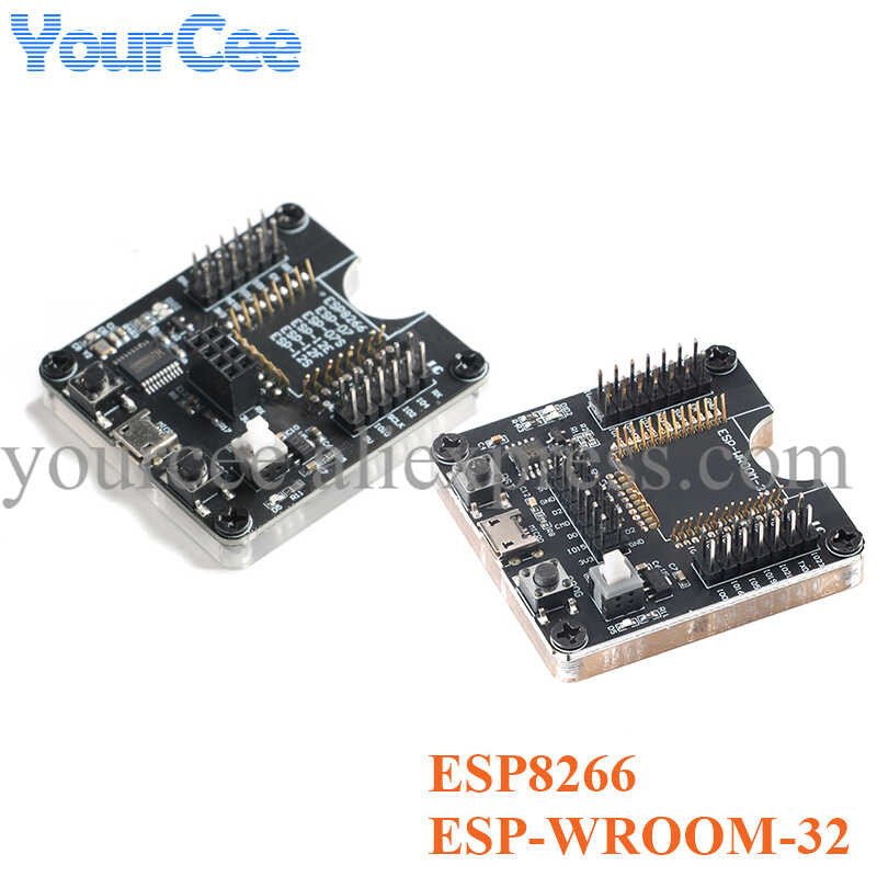 Esp Wroom 32 Esp8266 Development Board Test Programmer Socket Downloader Burning Fixture T
