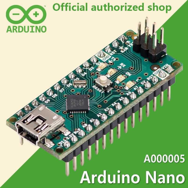 Nano Arduino A000005 Atmega328p-Mu AVR Development Board Italy Imported New Original Authe ...