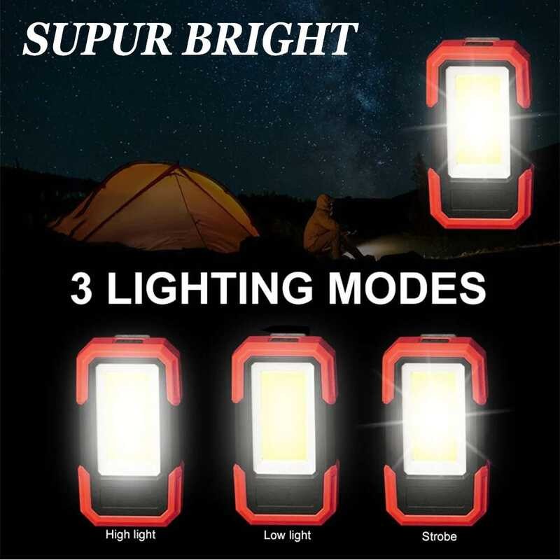 COB Portable LED Work Light Handheld Flashlight Auto Repair Light ...