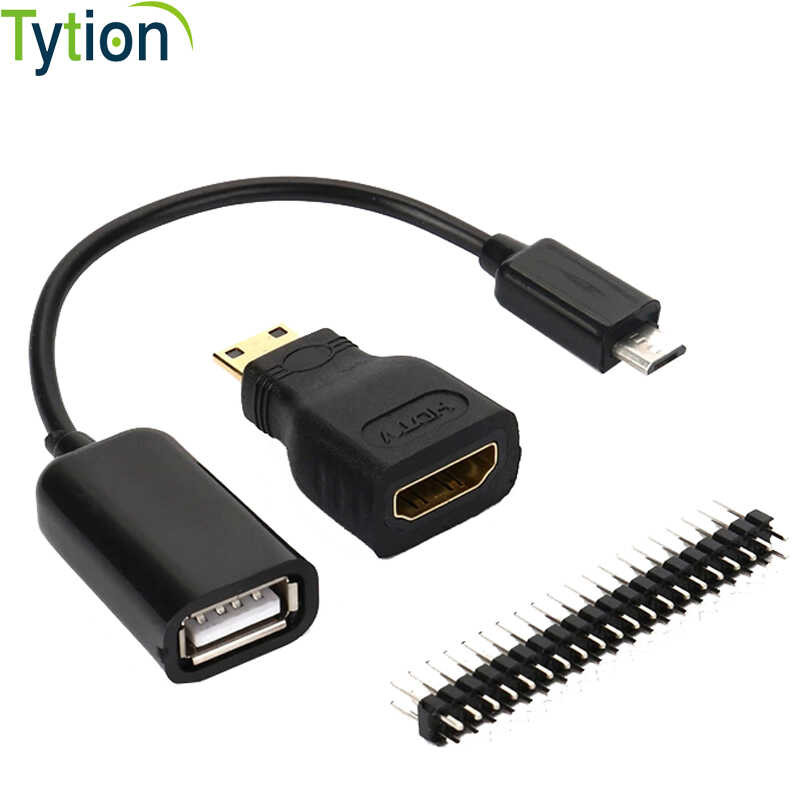 Raspberry Pi Zero/W Mini HDMI USB OTG 40PIN GPIO Adapter | Shopee ...