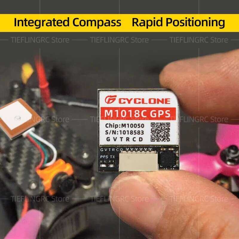 CYCLONE 1/2PCS M10 GPS Module M1012C/M1018C/M1025C Integrated Compass ...
