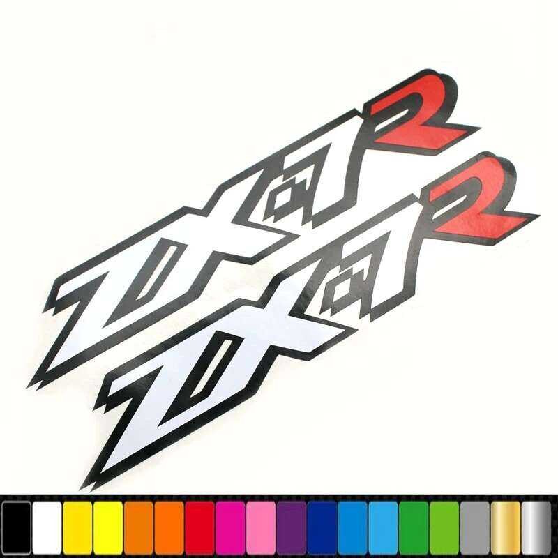 mm x mm Motorcycle ZX R Vinyl Graphics Fairing Decals Stickers Letter ...