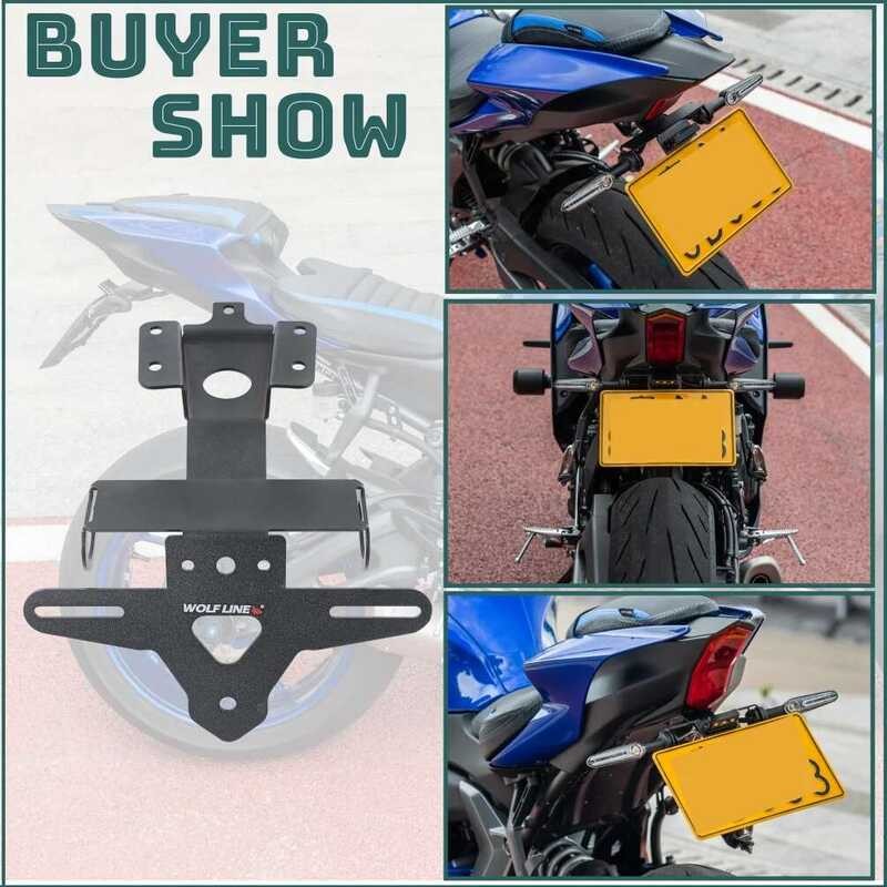 3 YZF R7 Yzfr7 Rear Nse Plate Holder Bracket For Yamaha Yzf-R7 R 7 2021 ...