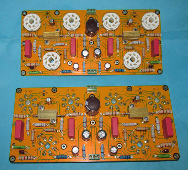 Dynaco 6V6 10W Ultra Linear Push Pull Gallbladder PCB Board Stereo ...