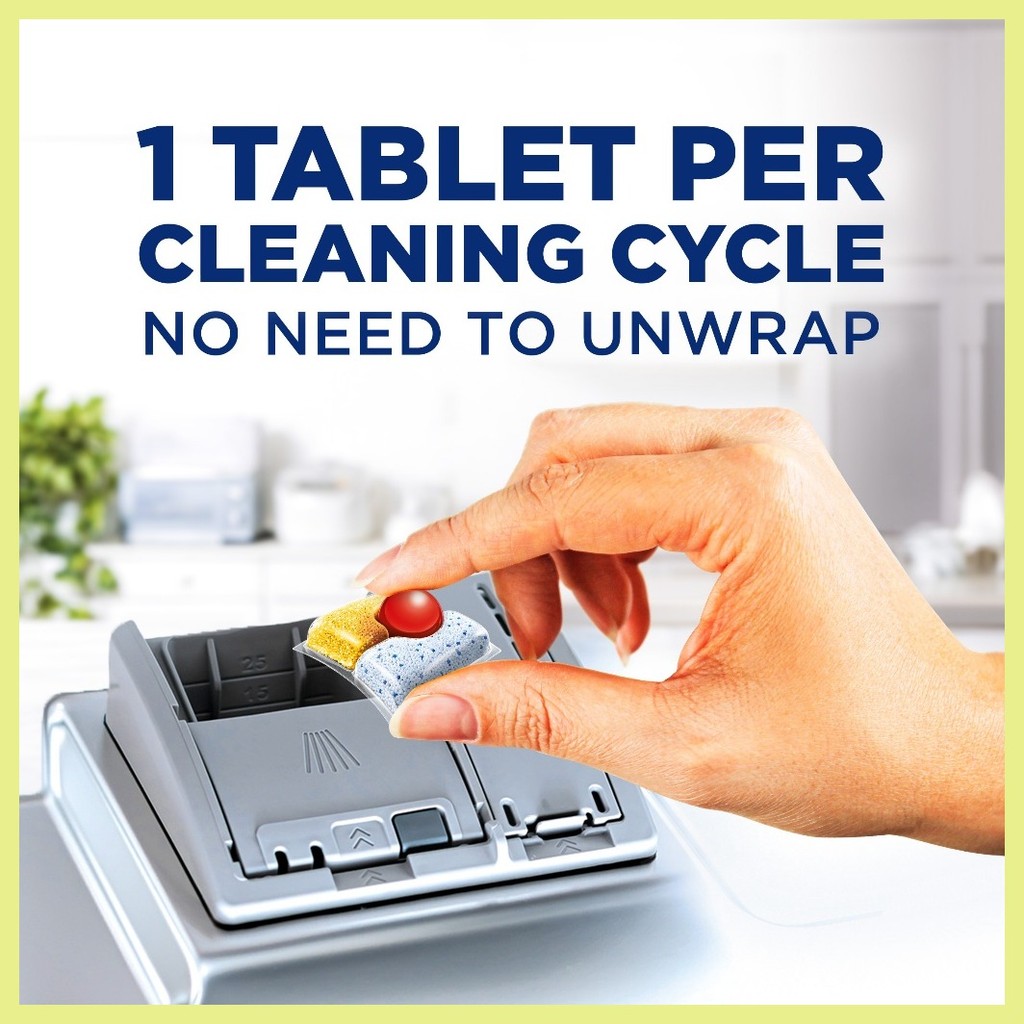 ♈ ⌚ Finish Dishwasher Detergent Tablet All In One Quantum 100 tabs ...