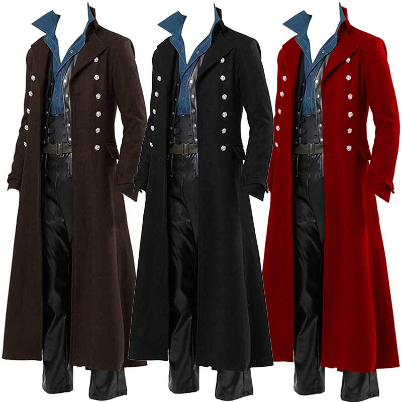 New Show Stage Role Playing Dress Up Medieval Steampunk Retro Gothic ...