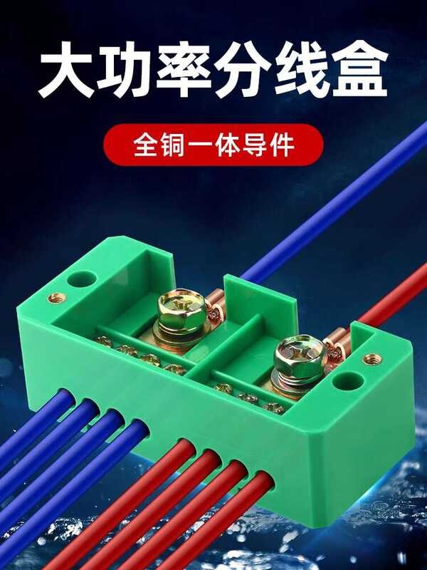 High power junction box, splitter, surface mounted quick connect ...