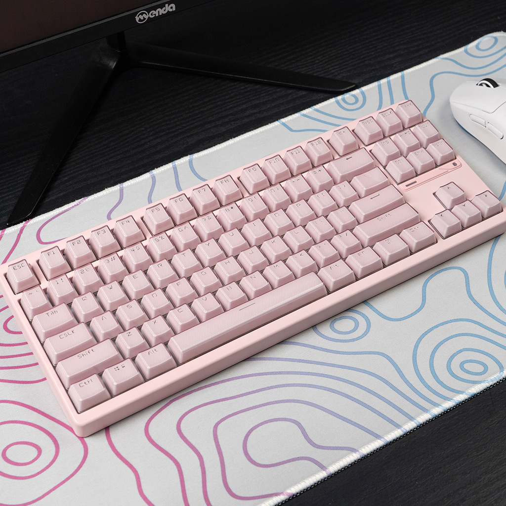 Crystal Jelly Keycaps OEM profile 134 Keys ABS Double shot Font Light ...