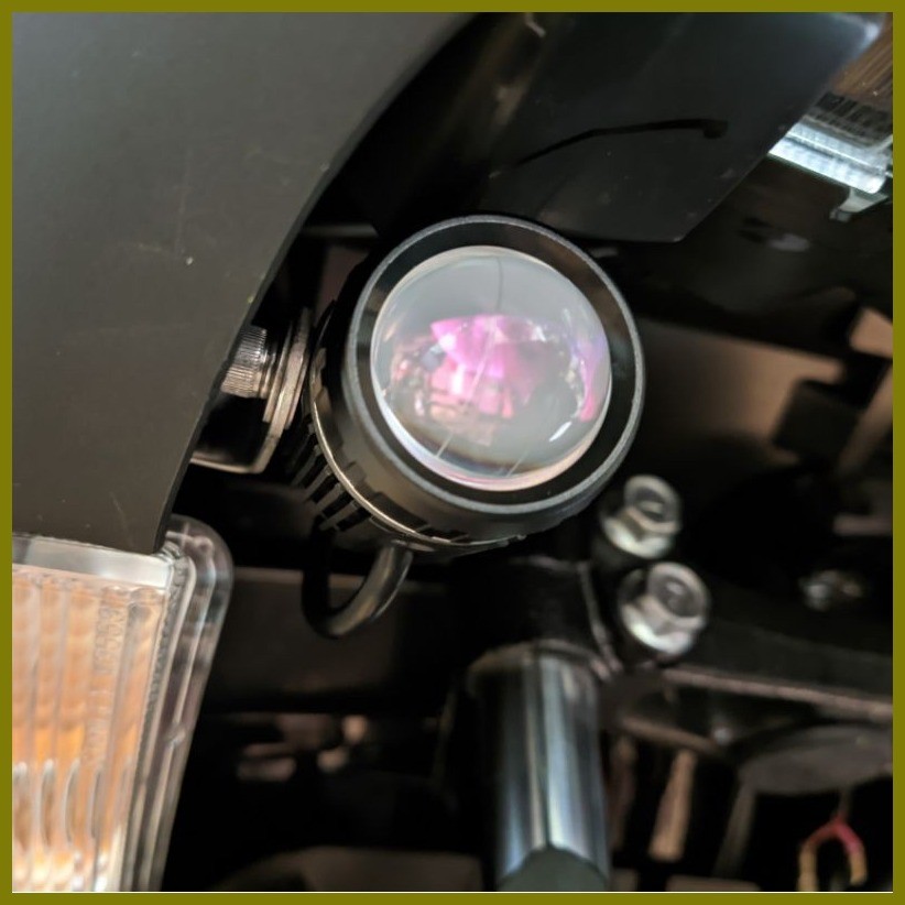 ☀ ∠ Mini Driving Light / MDL Bracket, Sold as Pair (Aerox V1 and V2 ...