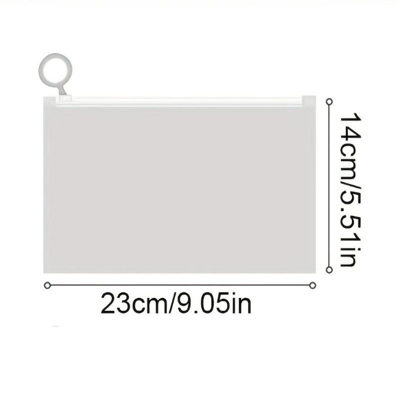 Reusable Waterproof Storage Bag Travel Organizer Transparent Bag ...