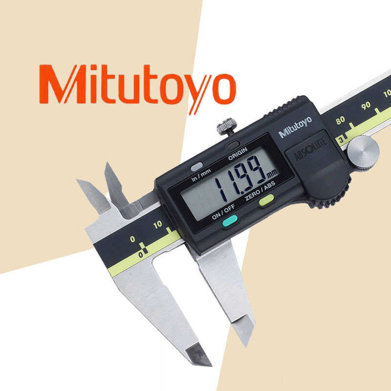 Digital Japan Mitutoyo Caliper Stainless Steel Vernier Calipers 6Inch Laser Leveling Unit G s ...