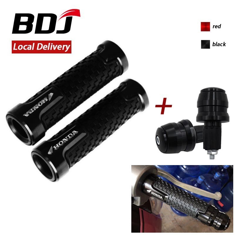 BDJ Handle Grip Bar End For Honda Click Adv 160 150 Pcx Crf Cbr150r ...