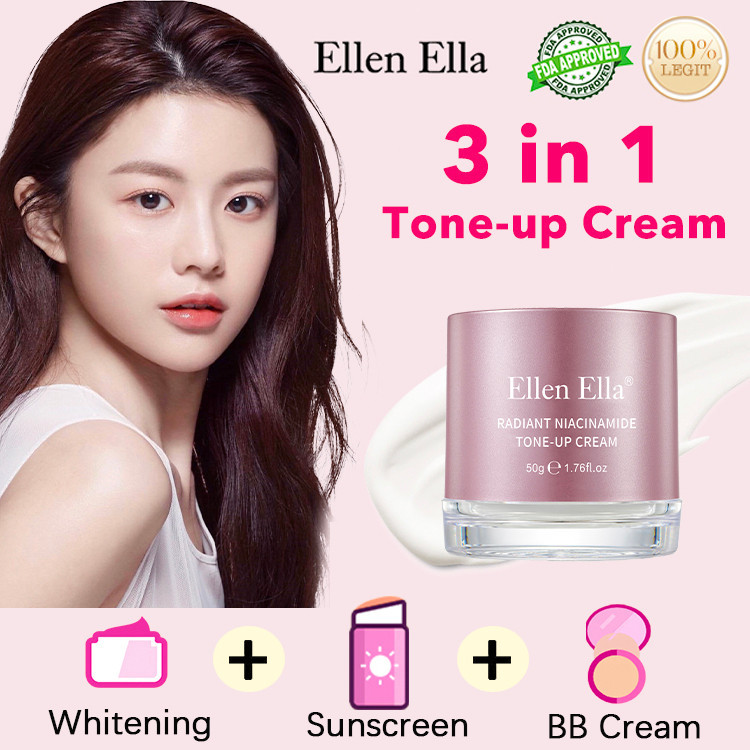 ☂ Ellen Ella 3 in 1 Tone Up Cream Whitening Sunscreen BB Cream ...