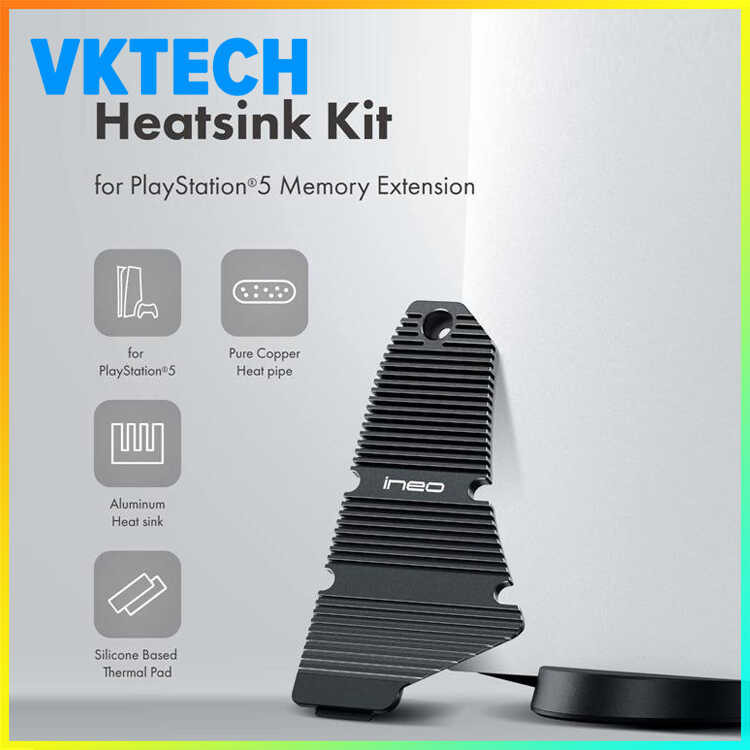 Console Nvme Game Solid State Drive Radiator M.2 SSD Heat Sink Para Sa ...