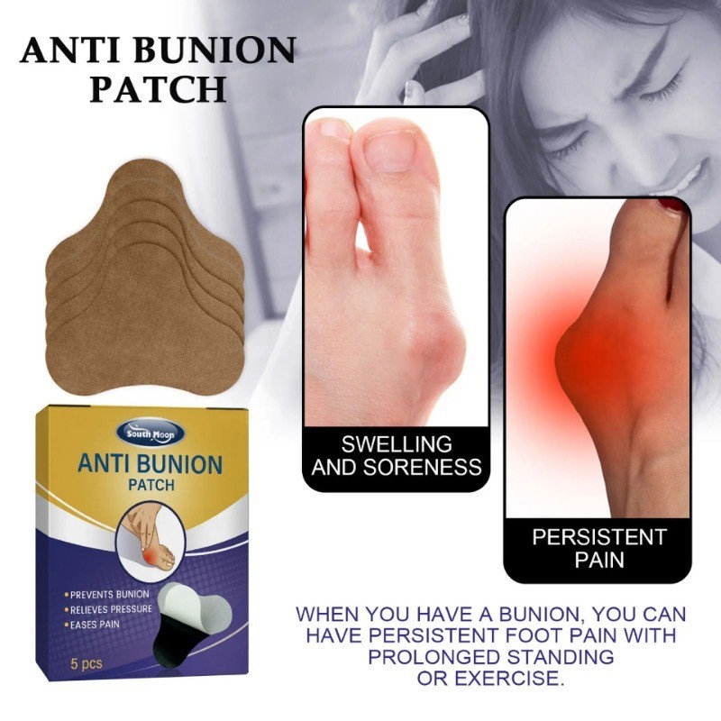 SouthMoon Anti Bunion Sticker Gout Pain Relief Lumbar Hallux Arthriti ...
