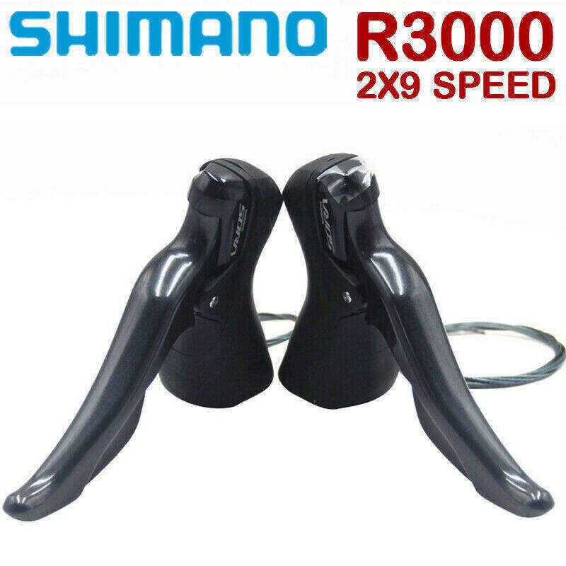 ST SHIMANO SORA R3000 Shifter 2X9 Road Bike Dual Control Shift Lever ...
