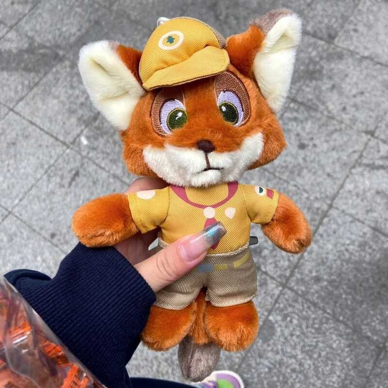 Zootopia Nick Plush Dolls Kawaii Cartoon Animals Fox Stuffed Doll ...