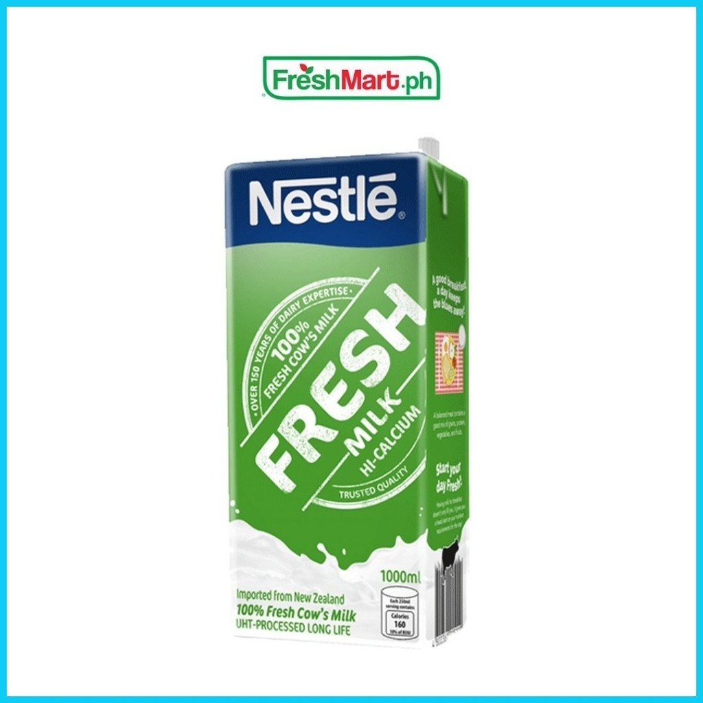 ♟ Nestle UHT Fresh Milk 1 Liter | Shopee Philippines