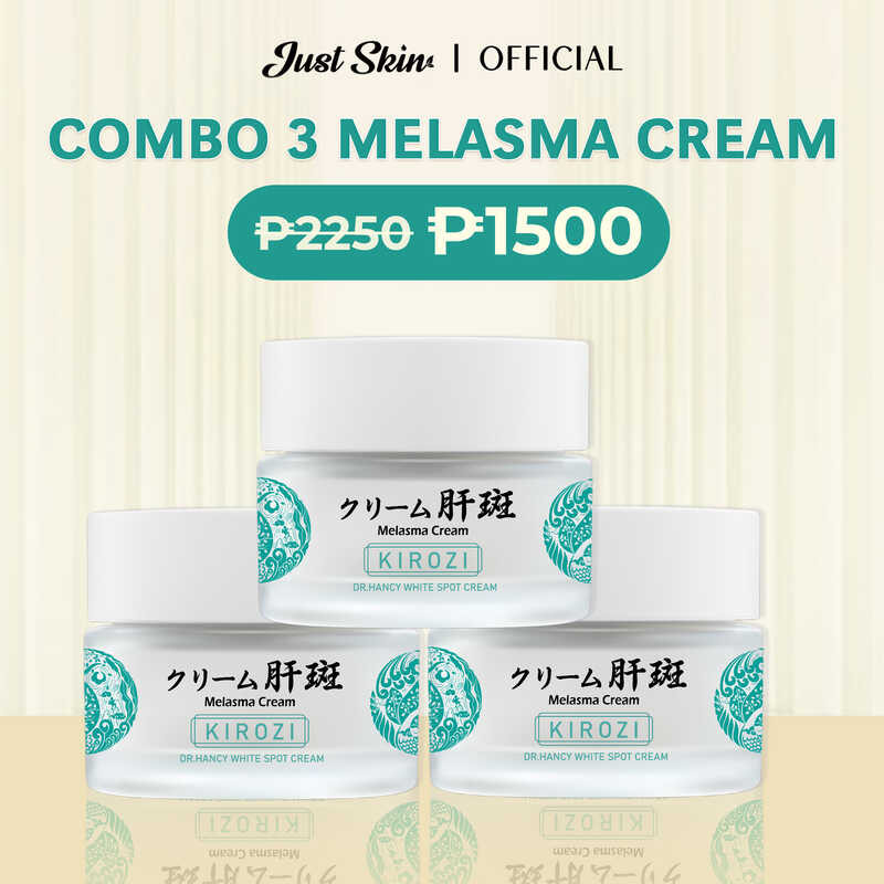 Combo 3 Japanese Kirozi Melasma Cream - Pekas Remover Effective Anti ...