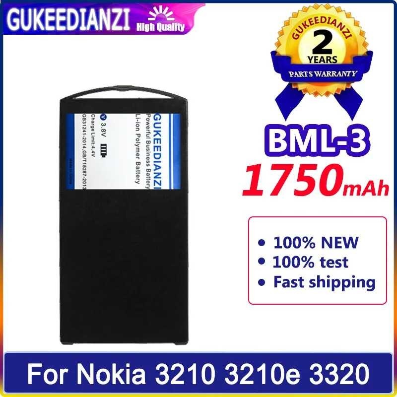 GUKEEDIANZI Bml-3 Bml3 1750Mah Para Sa Nokia 3210 3210E 3320 Battery ...