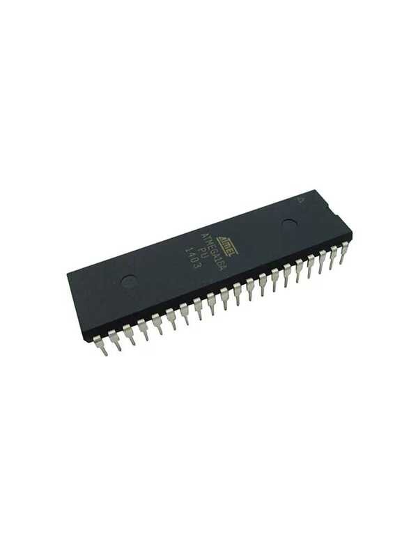 Single chip microcontroller with direct insertion ATMEGA16A-PU DIP-40 AVR/8-bit microcontroller ...
