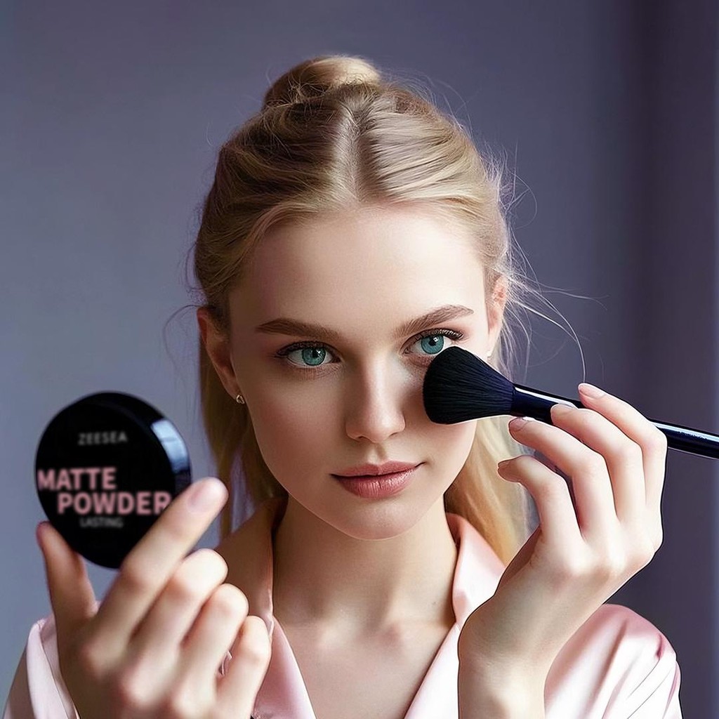 Zeasea Loose Powder 22g Oil Control Setting Powder Foundation Powder ...