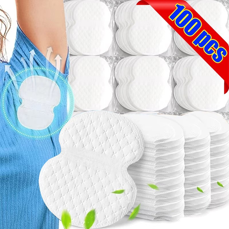 Disposable Underarm Armpit Sweat Pads - Sweat-absorbing Patch Summer ...