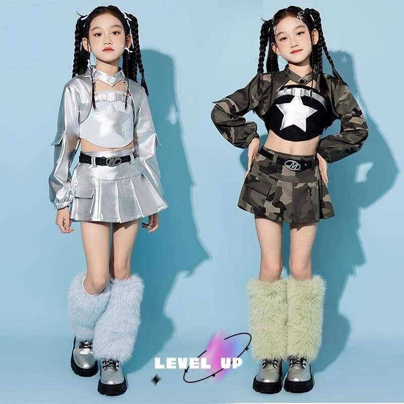 Kpop Ang Outfits Girls Group Cheerleading Jazz Dance Costume Mga Cool ...