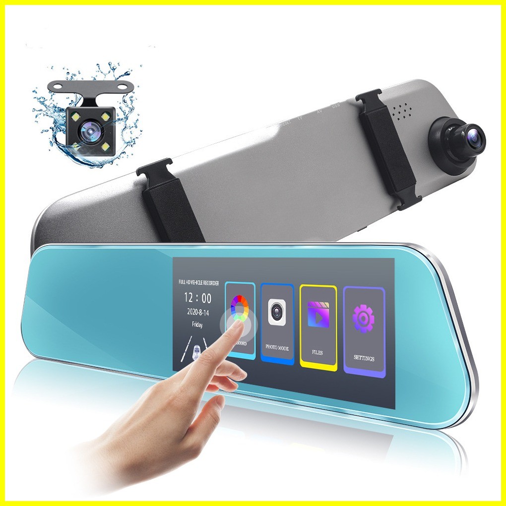 Hassle-Free ETTRO L1038 4K Car DVR Camera 5 Inch Streaming Rear View ...